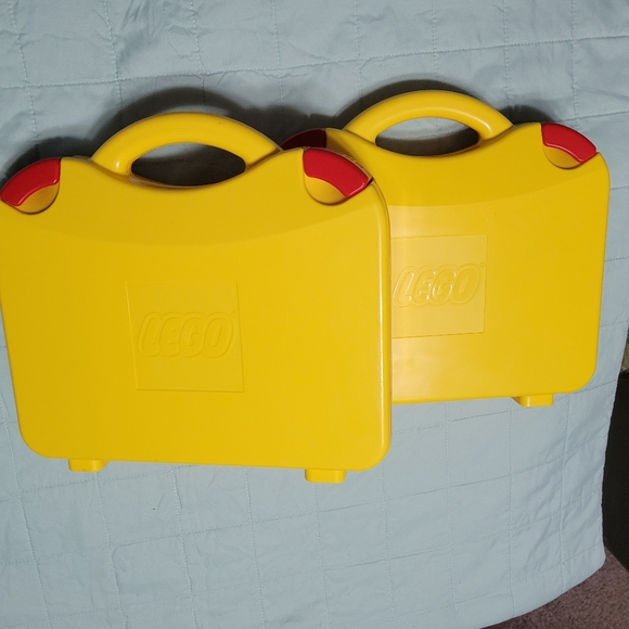 Lego | Toys | Set Of 2 Lego Cases For Lego Building Blocks Bricks Lego ...